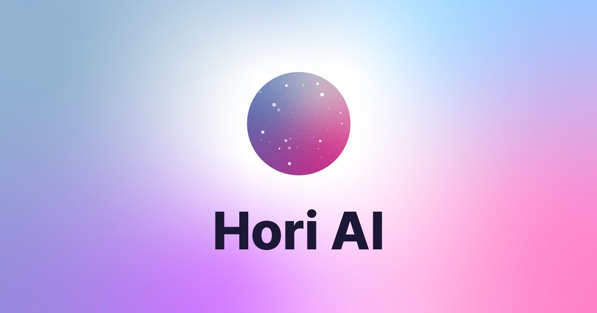 Hori AI - 為您揭曉命運的AI神器